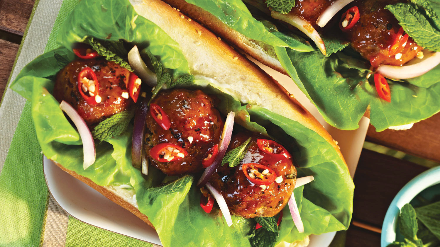 Grilled Turkey Meatballs on a Bun | Sobeys Inc.