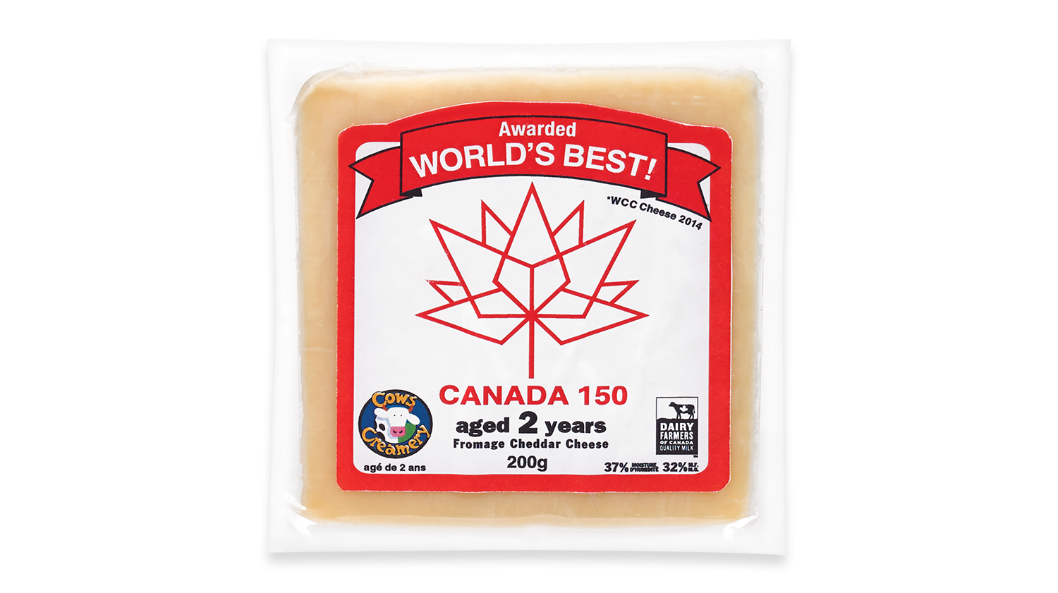 Cows Creamery Canada 150 Aged 2 Years Cheddar Cheese | Sobeys Inc.